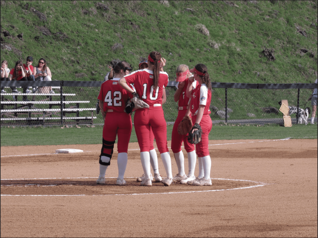 Softball Loses Two Close Games to Fairfield - Center Field