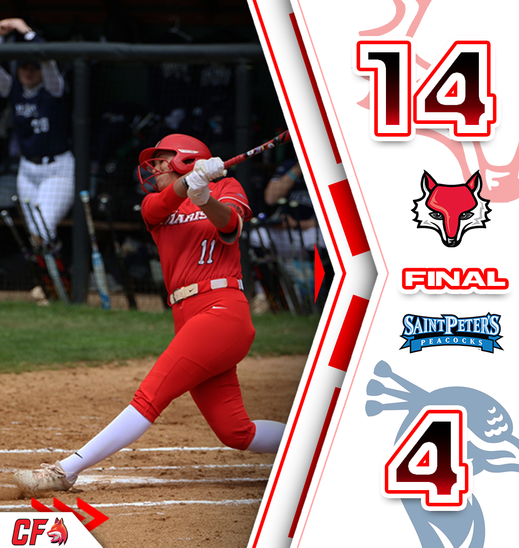 McDonald Makes History, Red Foxes Record 19 Hits to Sweep Saint Peter’s ...