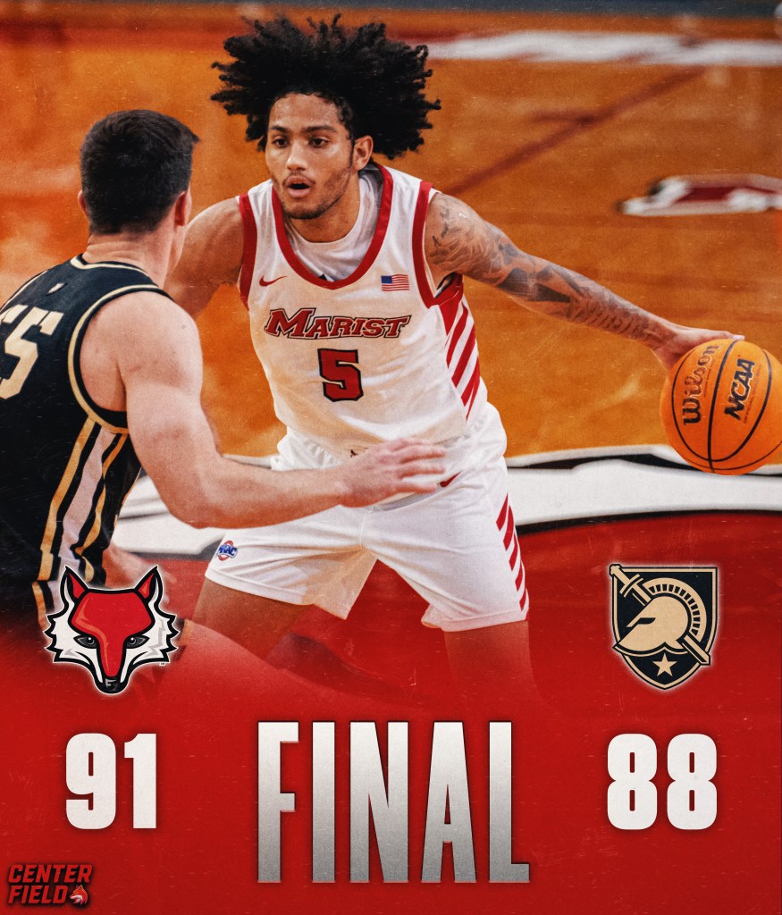 Men’s Basketball Prevails in Overtime Thriller Against Army - Center Field