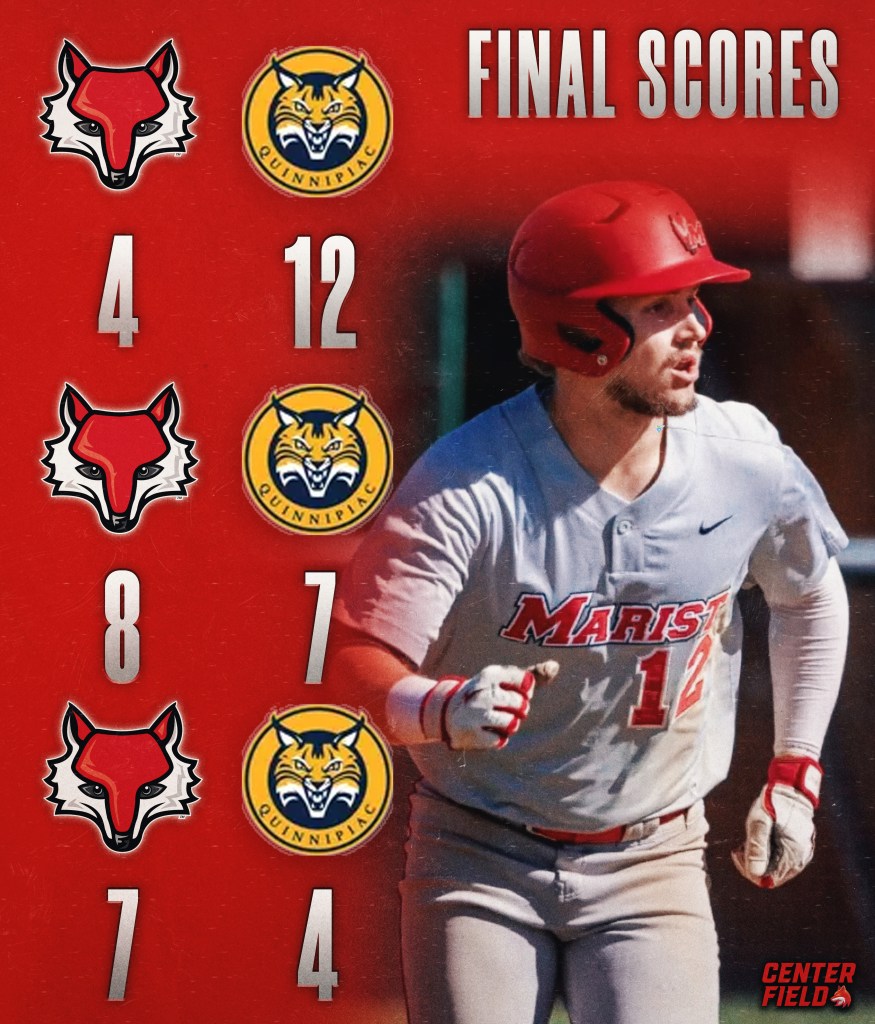 Baseball Improves to 6-3 in MAAC Play with Series Win Over Quinnipiac ...