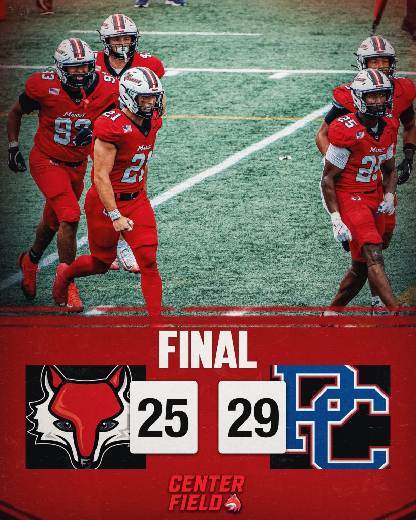 Marist Football Loses Heartbreaker Against Presbyterian, Finishes ...