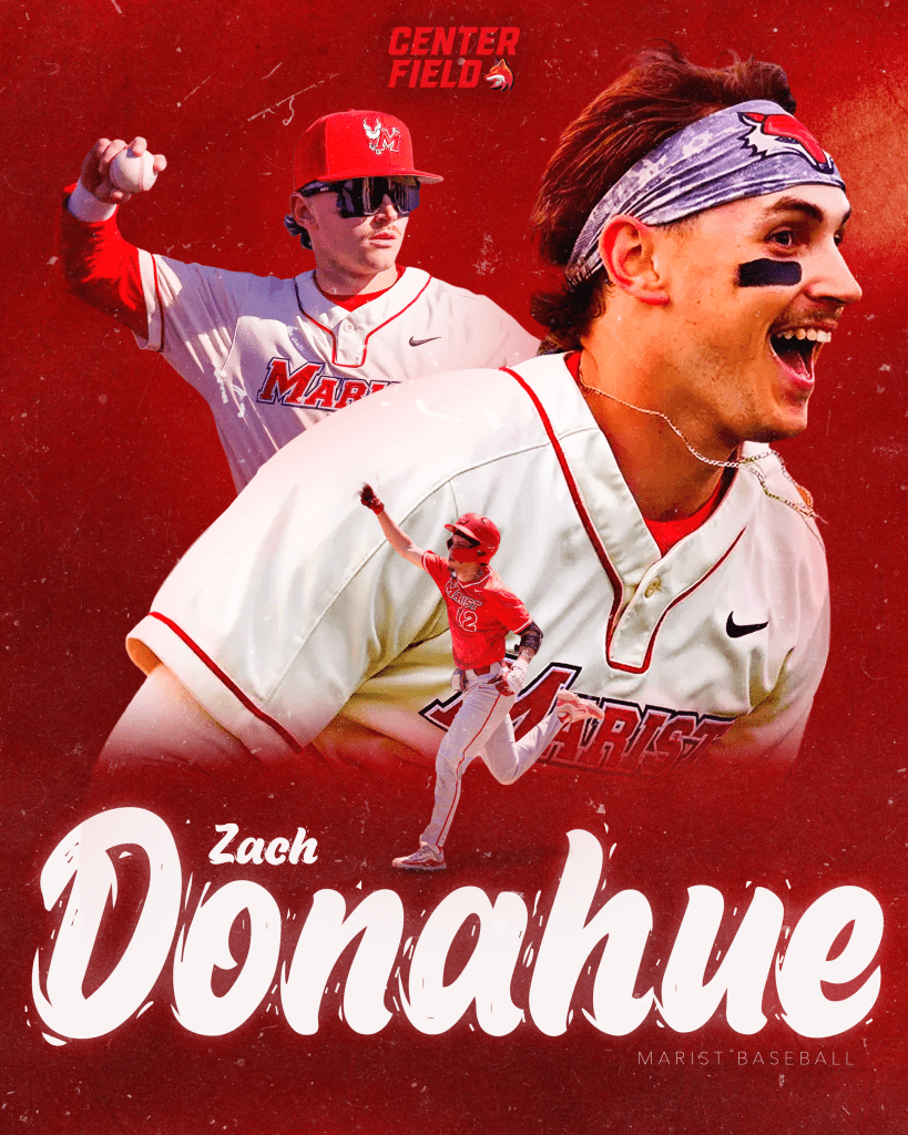 Zach Donahue’s New Role For Marist Baseball - Center Field